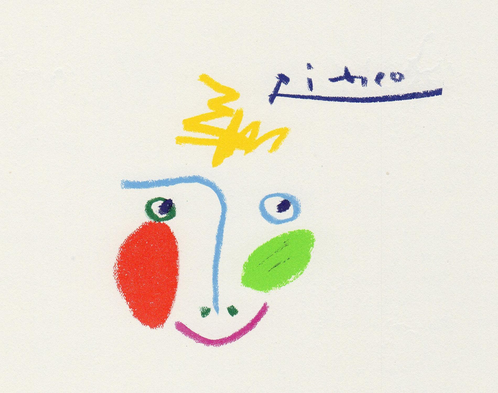 Pablo Picasso | Abstract Faces VII (1968) | MutualArt