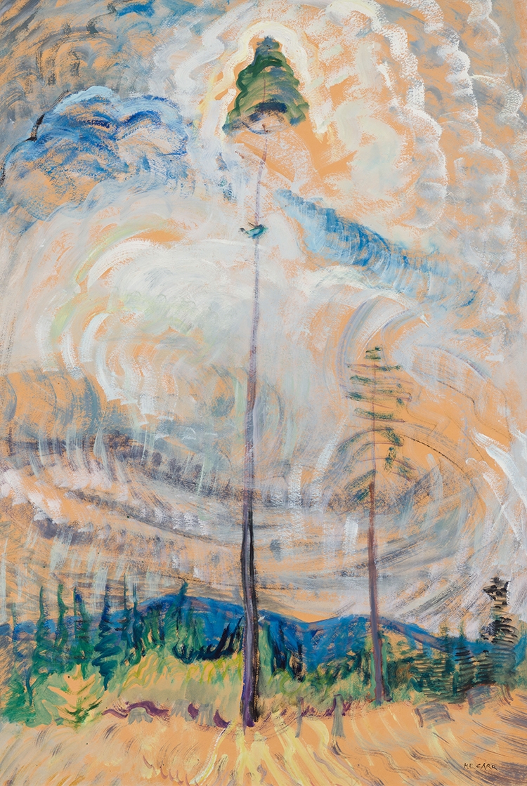 Emily Carr | BC Forest Interior (Circa 1935) | MutualArt