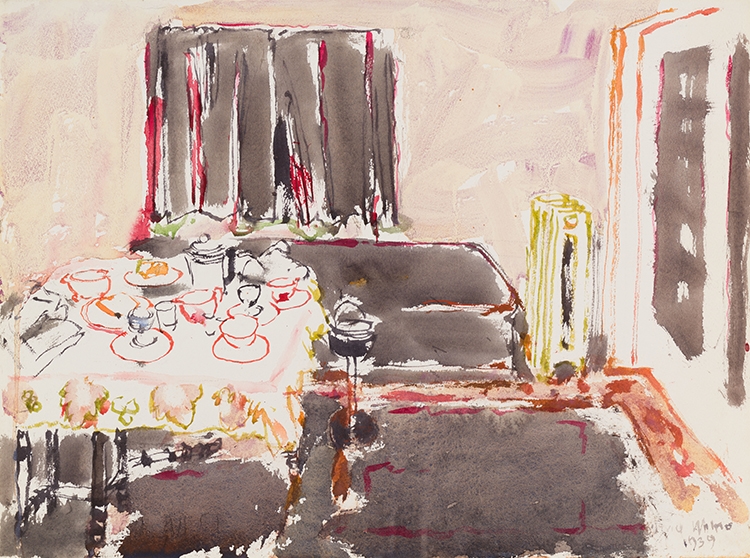 David B. Milne | Reflections I, Boston Corners, NY / Slate Hill and ...