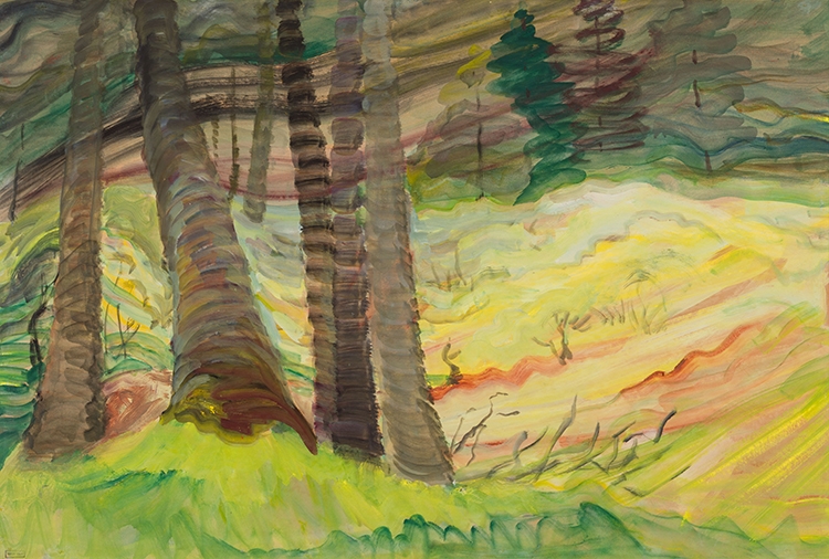 Emily Carr | Forest Interior (Circa 1938) | MutualArt