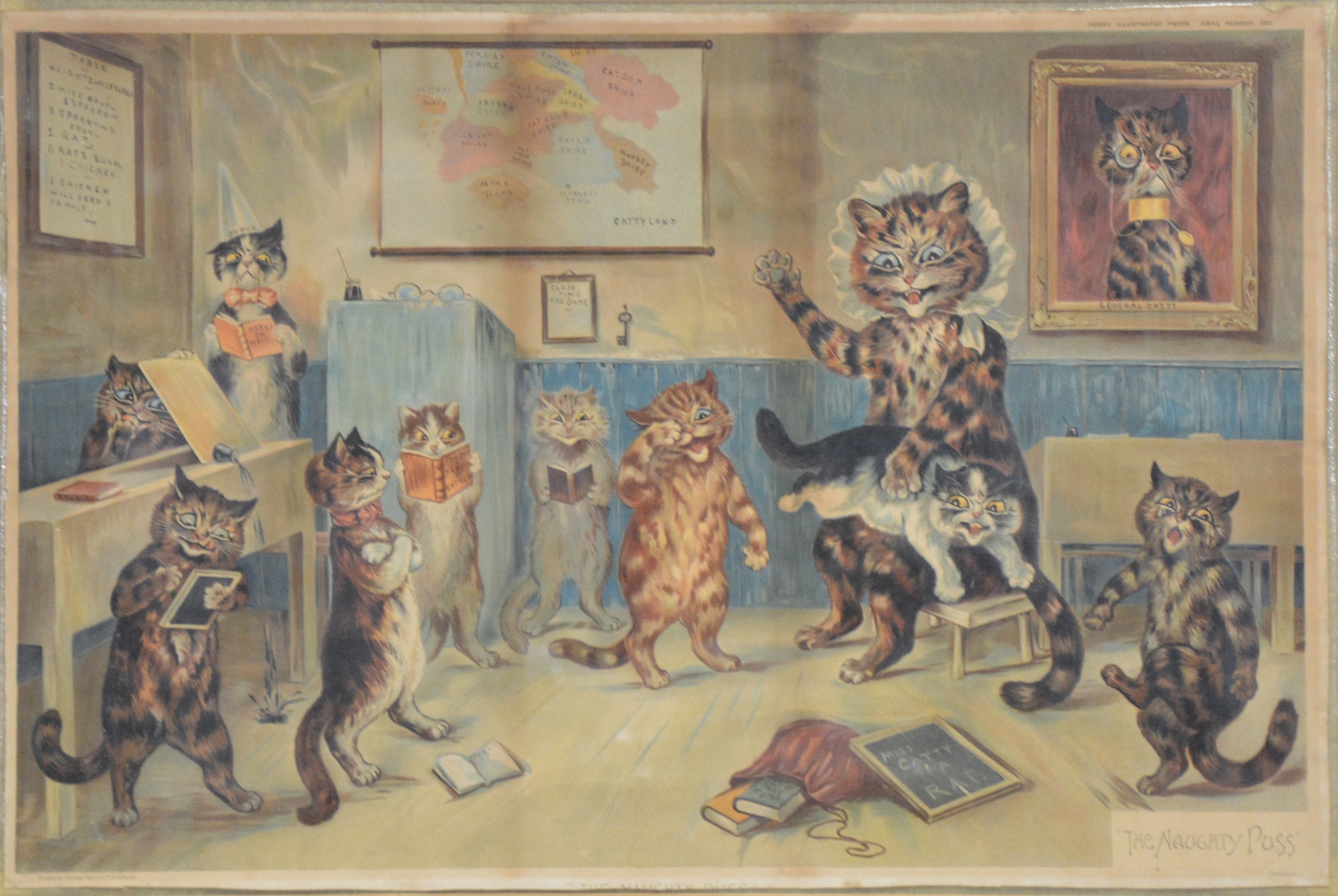 Louis Wain | The Good Puss | MutualArt
