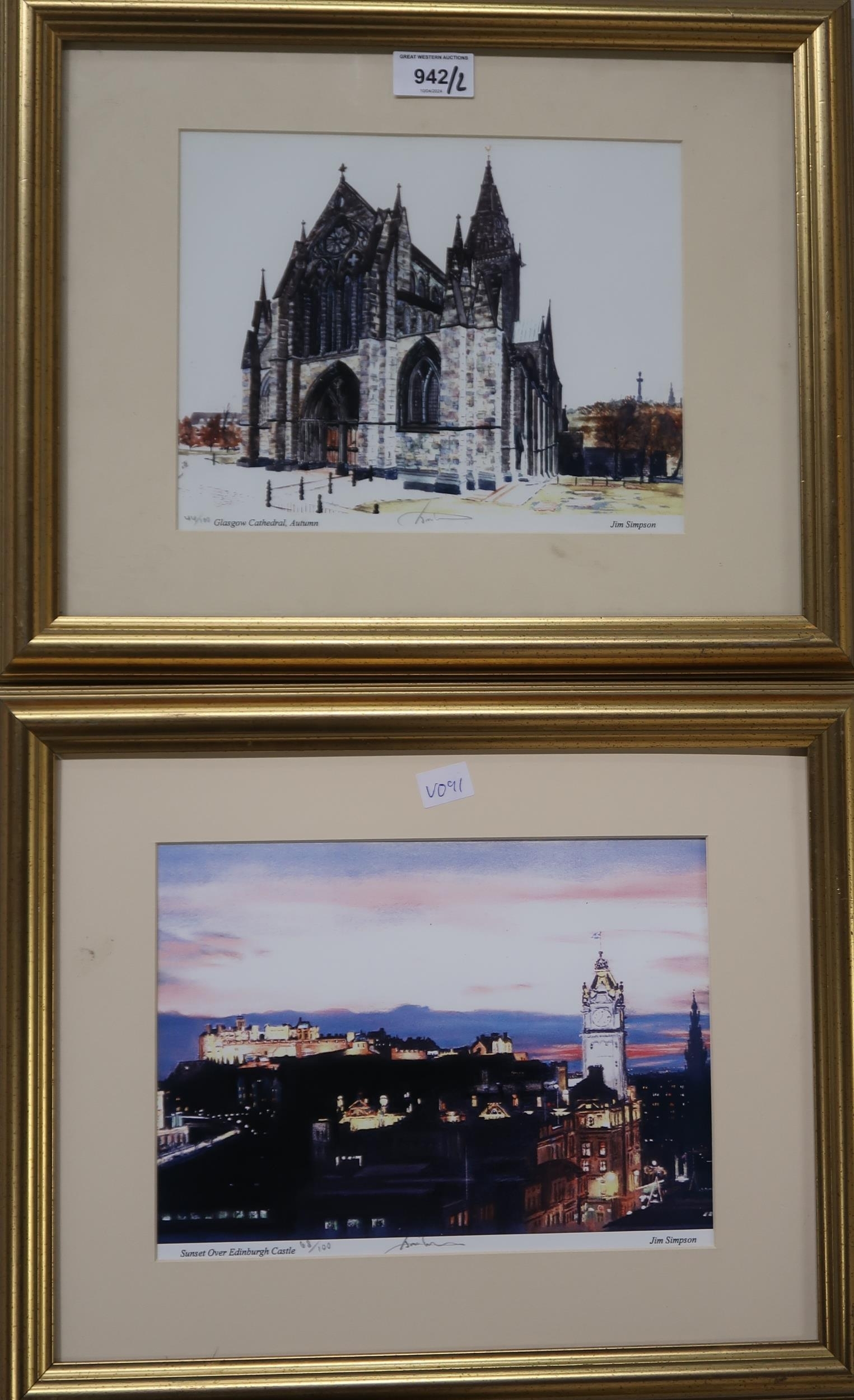 Jim Simpson | GLASGOW CATHEDRAL | MutualArt