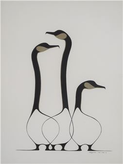 Benjamin Chee Chee | Goose (1976) | MutualArt