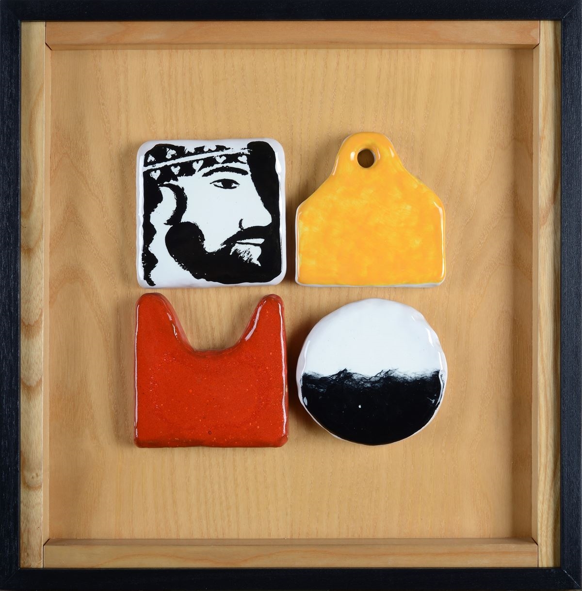 Joe Tilson | Pentimino (orange) (Vancouver Art Gallery 11) (1967 ...