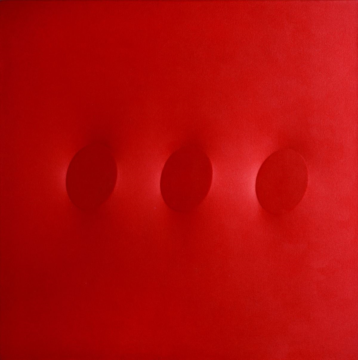 Turi Simeti | UN OVALE ROSSO (1967) | MutualArt