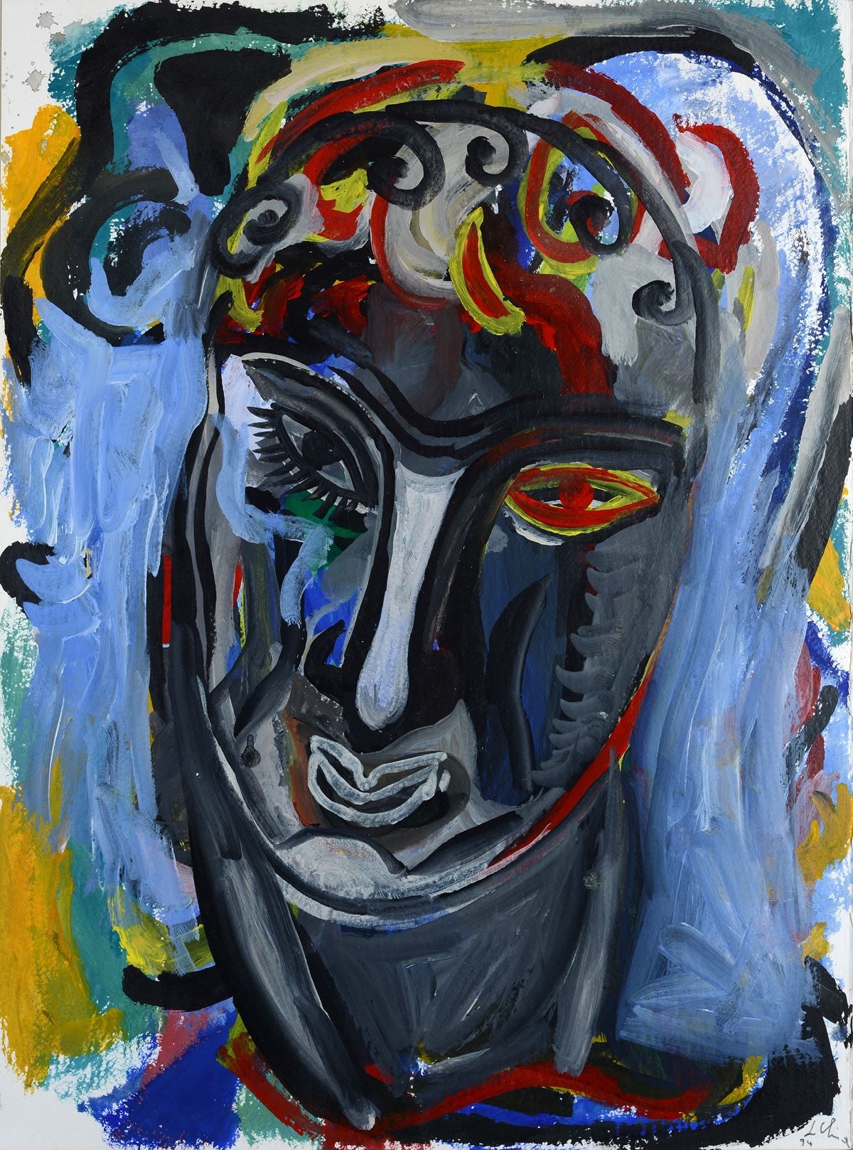 Sandro Chia | Les adieux (1981) | MutualArt