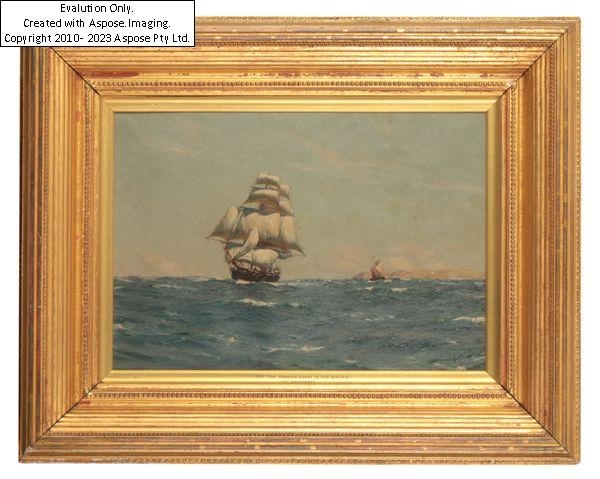 Thomas Jacques Somerscales | Off the Spanish coast in the sixties (1911 ...