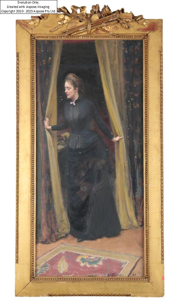 Émile Friant | La modiste (1890) | MutualArt