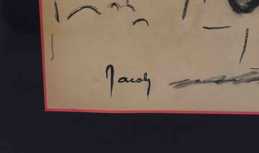 Jean Jacoby | Pencil and charcoal drawing (20th Century) | MutualArt