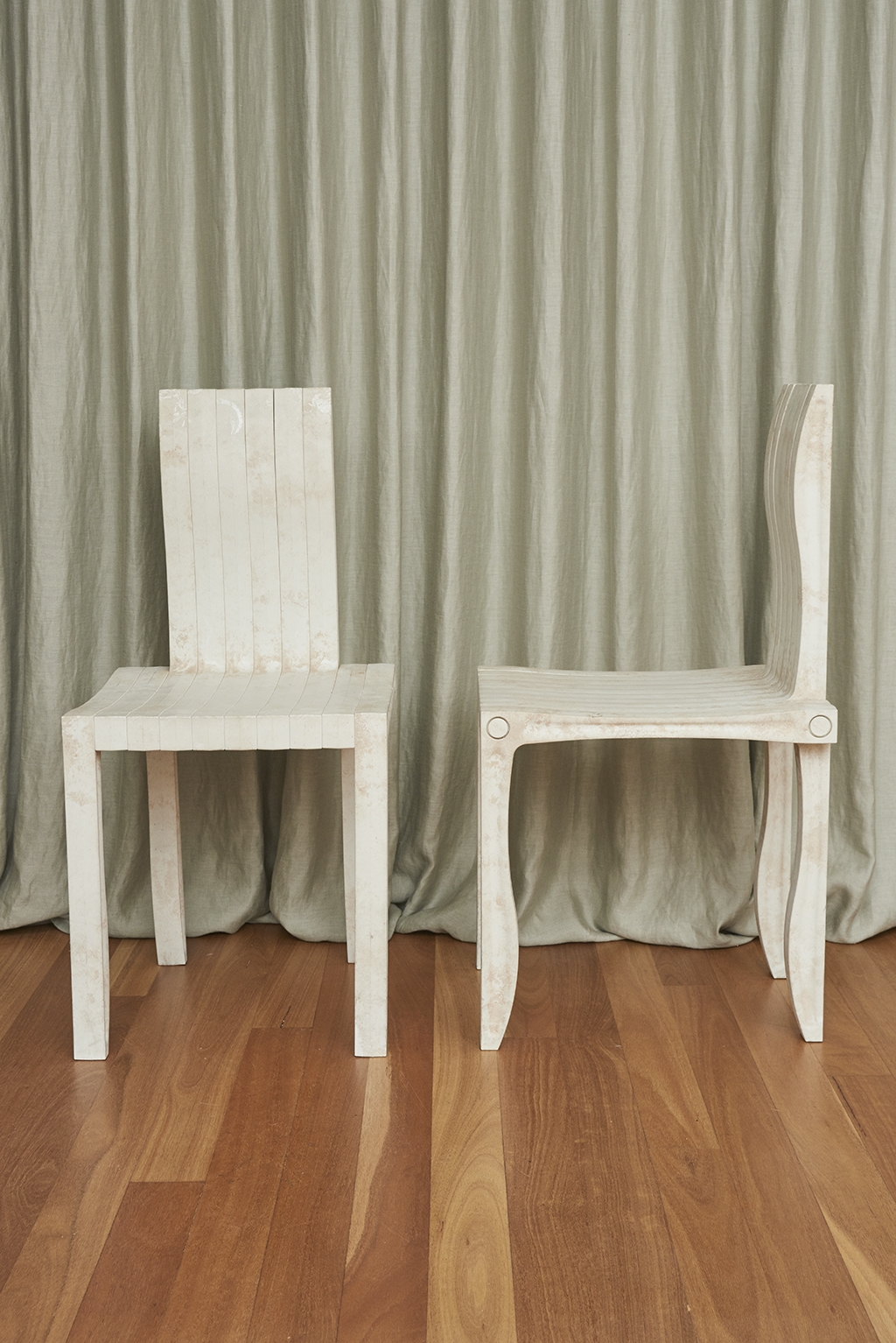 Shigeru Ban | Pair of 10-Unit System Chairs (2009) | MutualArt