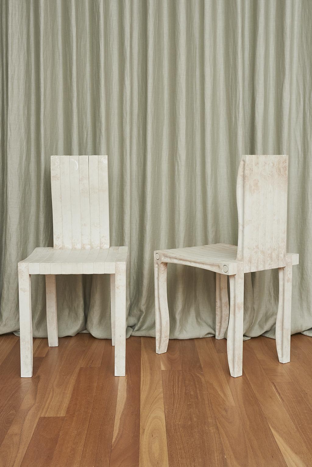 Shigeru Ban | Pair of 10-Unit System Chairs (2009) | MutualArt