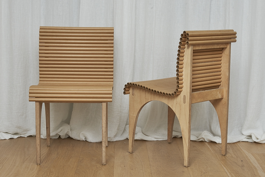 Shigeru Ban | Pair of Carta Chairs | MutualArt