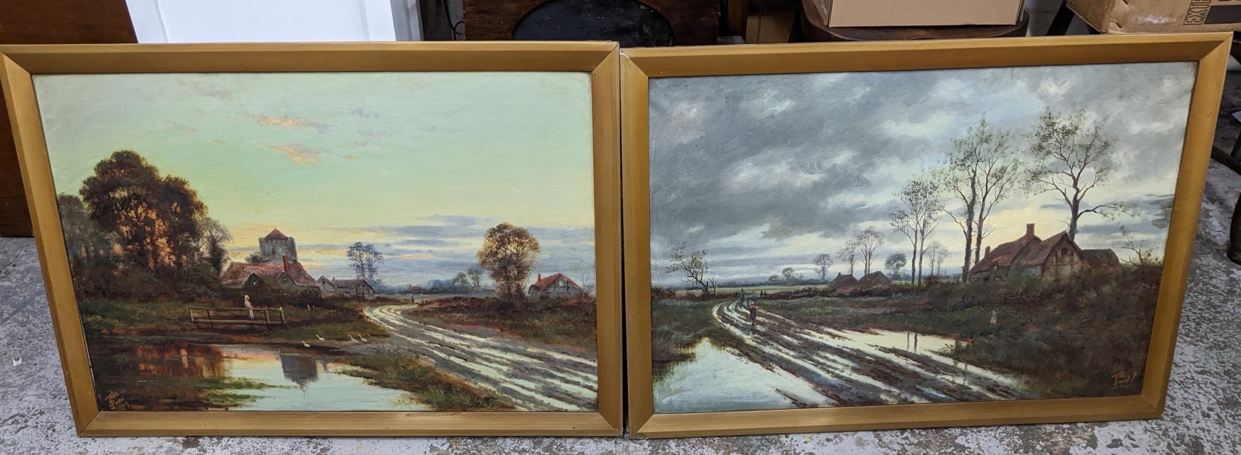 Joel Owen | A pair of Victorian landscapes | MutualArt