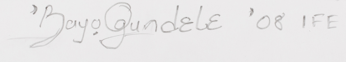 Bayo Ogundele | Work on Paper, Bayo Ogundele (2008) | MutualArt