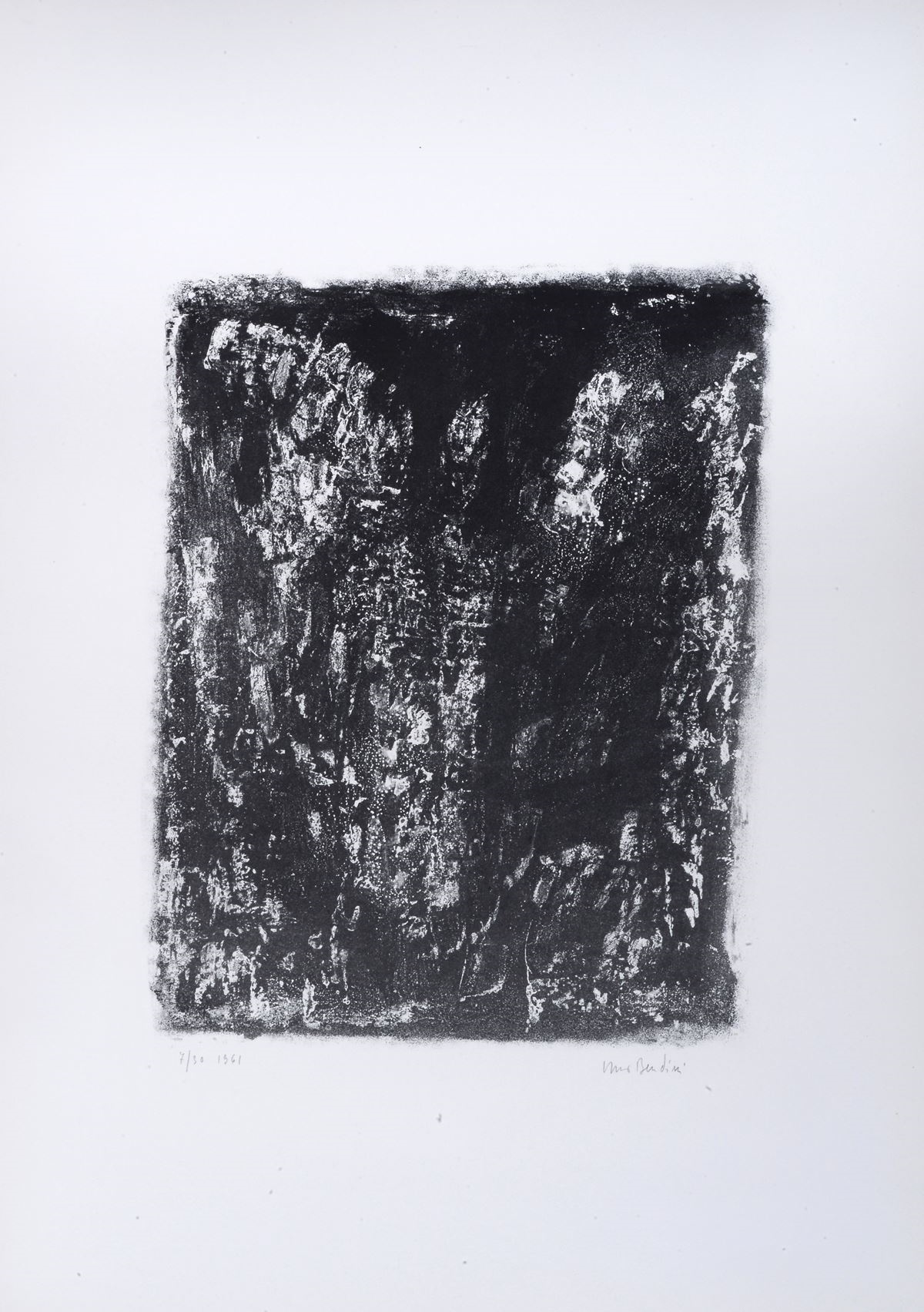 Vasco Bendini | Cartella di sette litografie (1961) | MutualArt