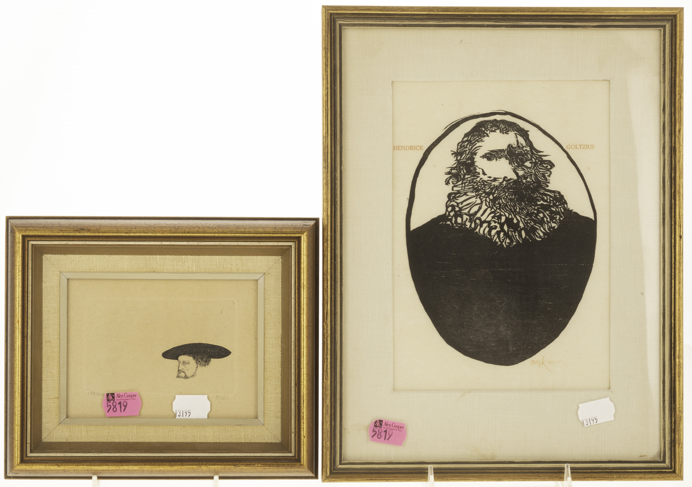 Leonard Baskin | The Strabismic Jew | MutualArt