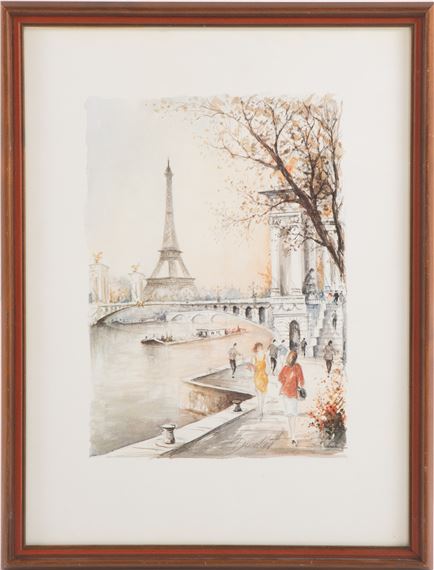 Claude Ducollet | Parisian Scene | MutualArt
