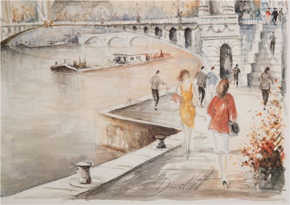 Claude Ducollet | Parisian Scene | MutualArt
