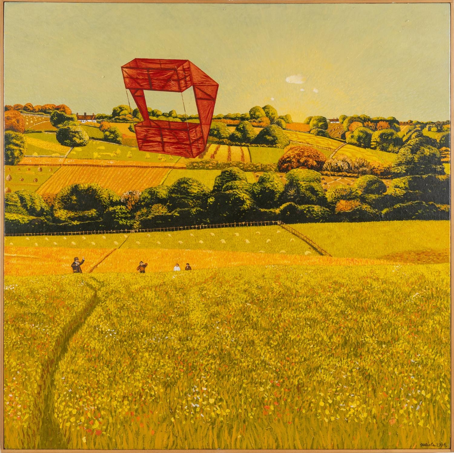 Antonio Saliola | Lunedì prova nei campi (1974) | MutualArt