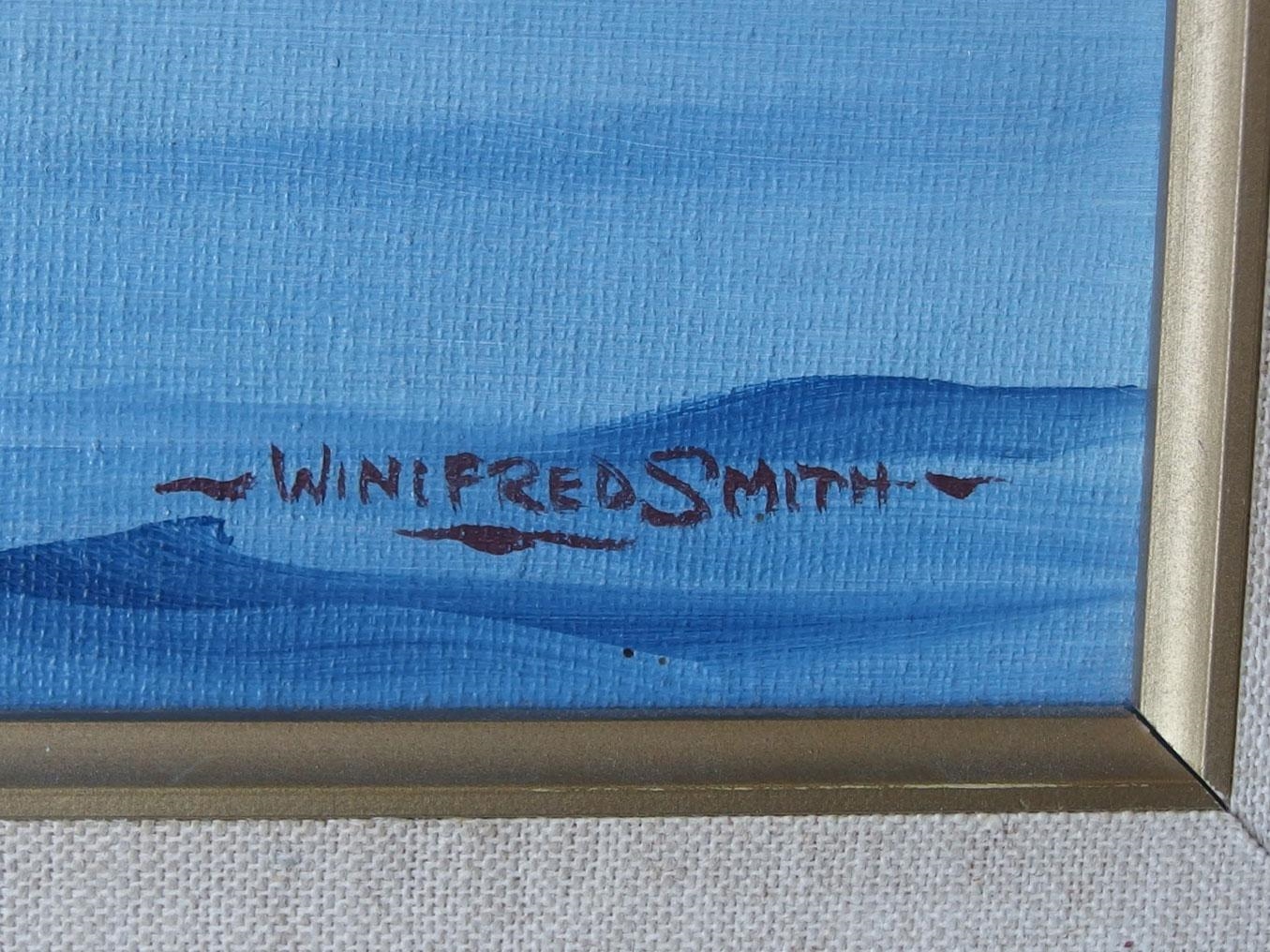 Winifred Smith | WINIFRED SMITH ORIGINAL NAUTICAL OIL PAINTING (20th ...