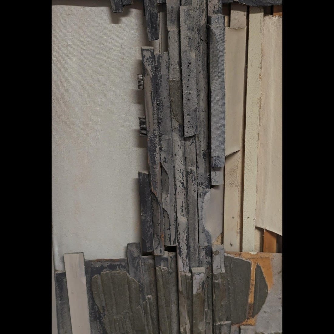 Stuart Brisley | Large Signed English Artist Stuart Brisley Mixed Media ...