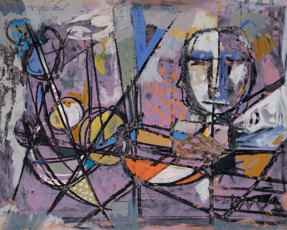 Leonard Hessing | Portrait, 1955 | MutualArt