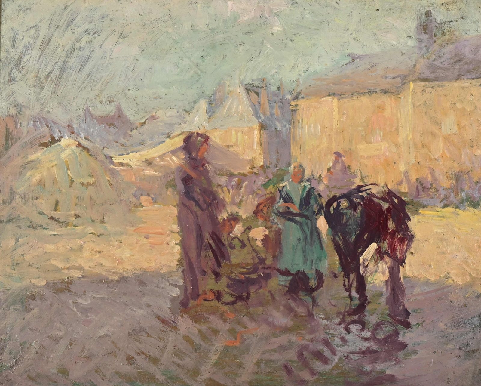 Jean Bertrand Pegot-Ogier | Marché à Hennebont | MutualArt