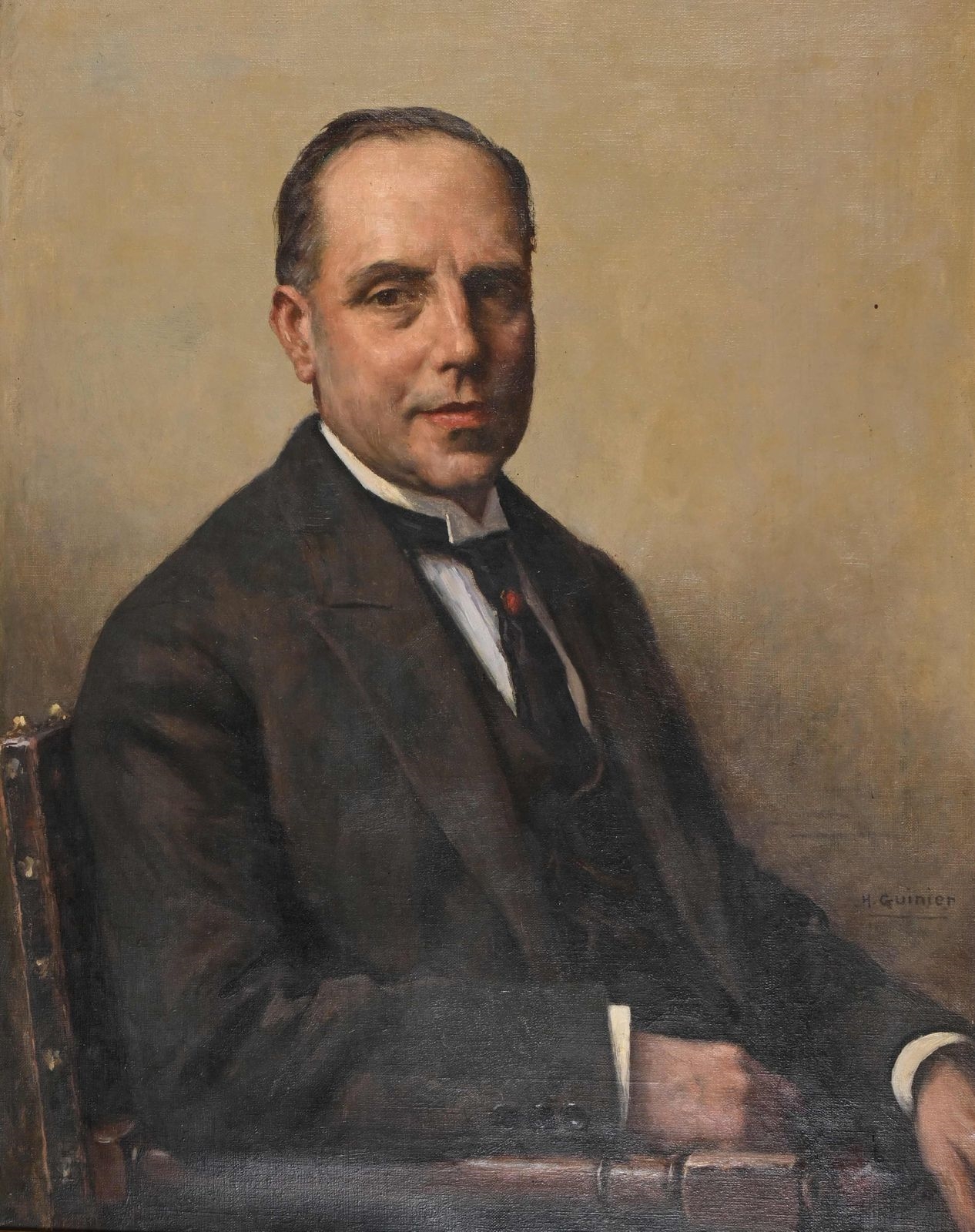 Henri Jules Guinier | Portrait de Charles Brunet | MutualArt