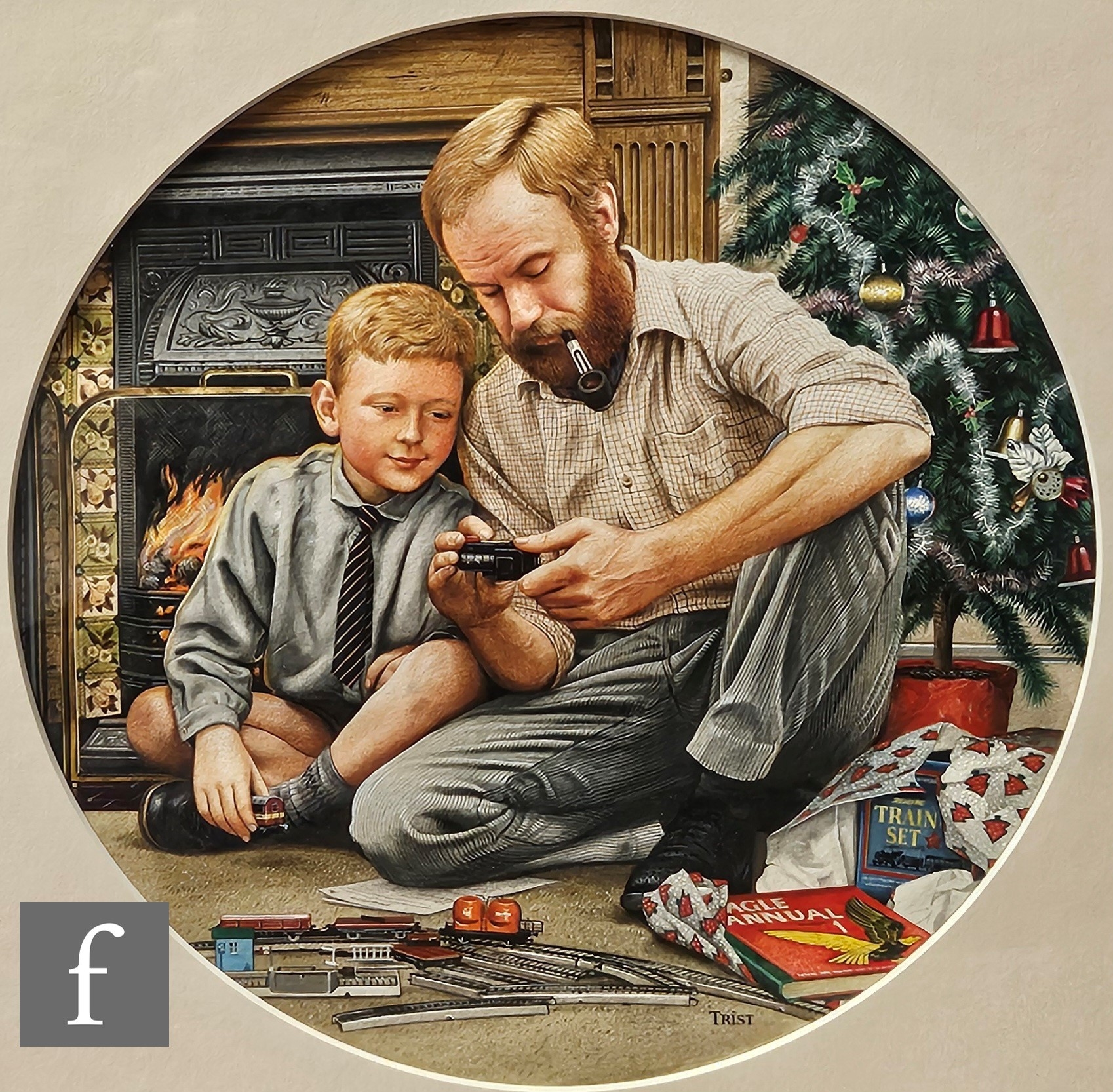 Geoff Tristram | The Train Set (1989) | MutualArt