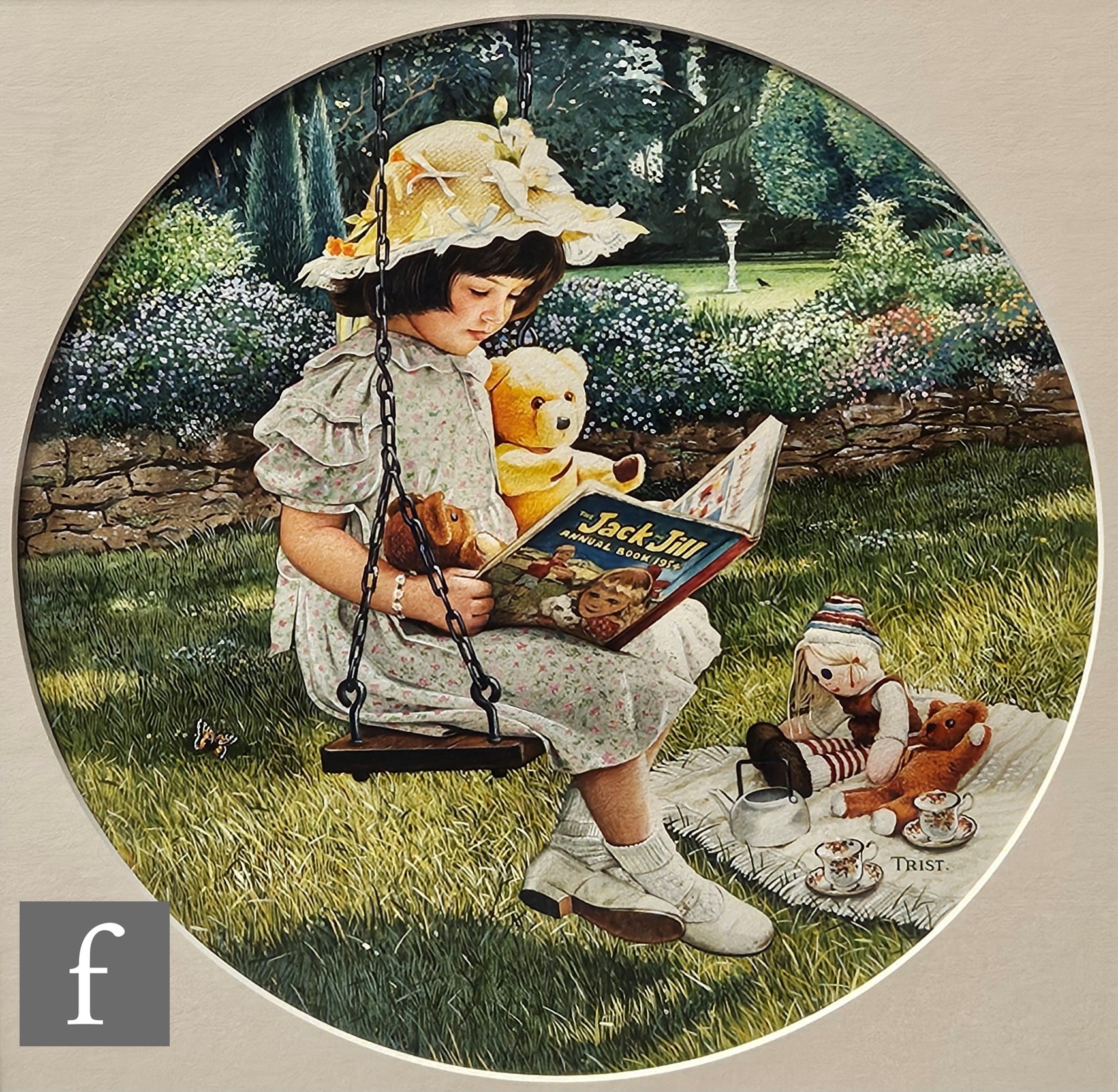 Geoff Tristram | Friends For Tea (1989) | MutualArt