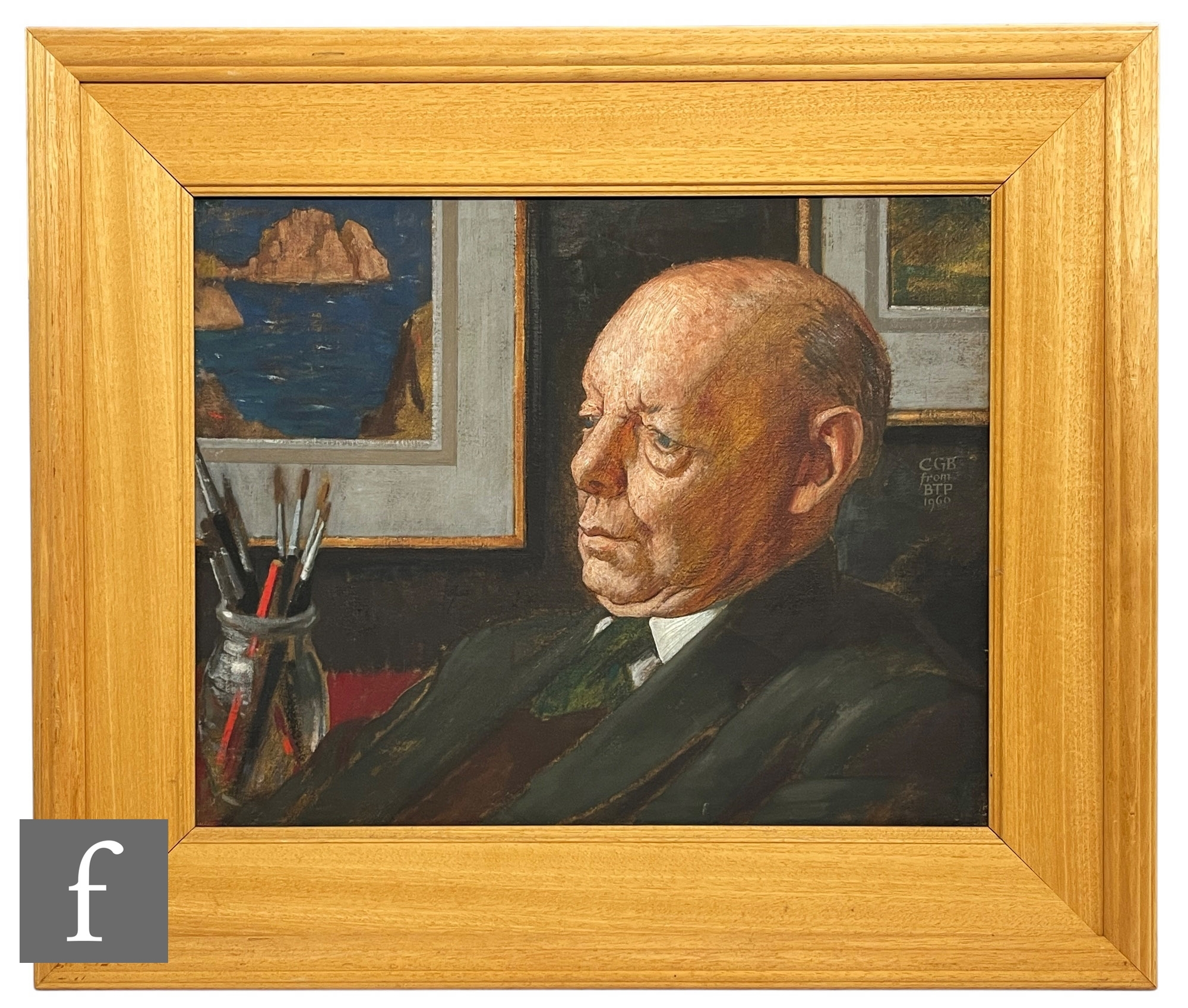 Bernard Tozer Pike | BERNARD TOZER PIKE (1908-1996) - Portrait of a ...