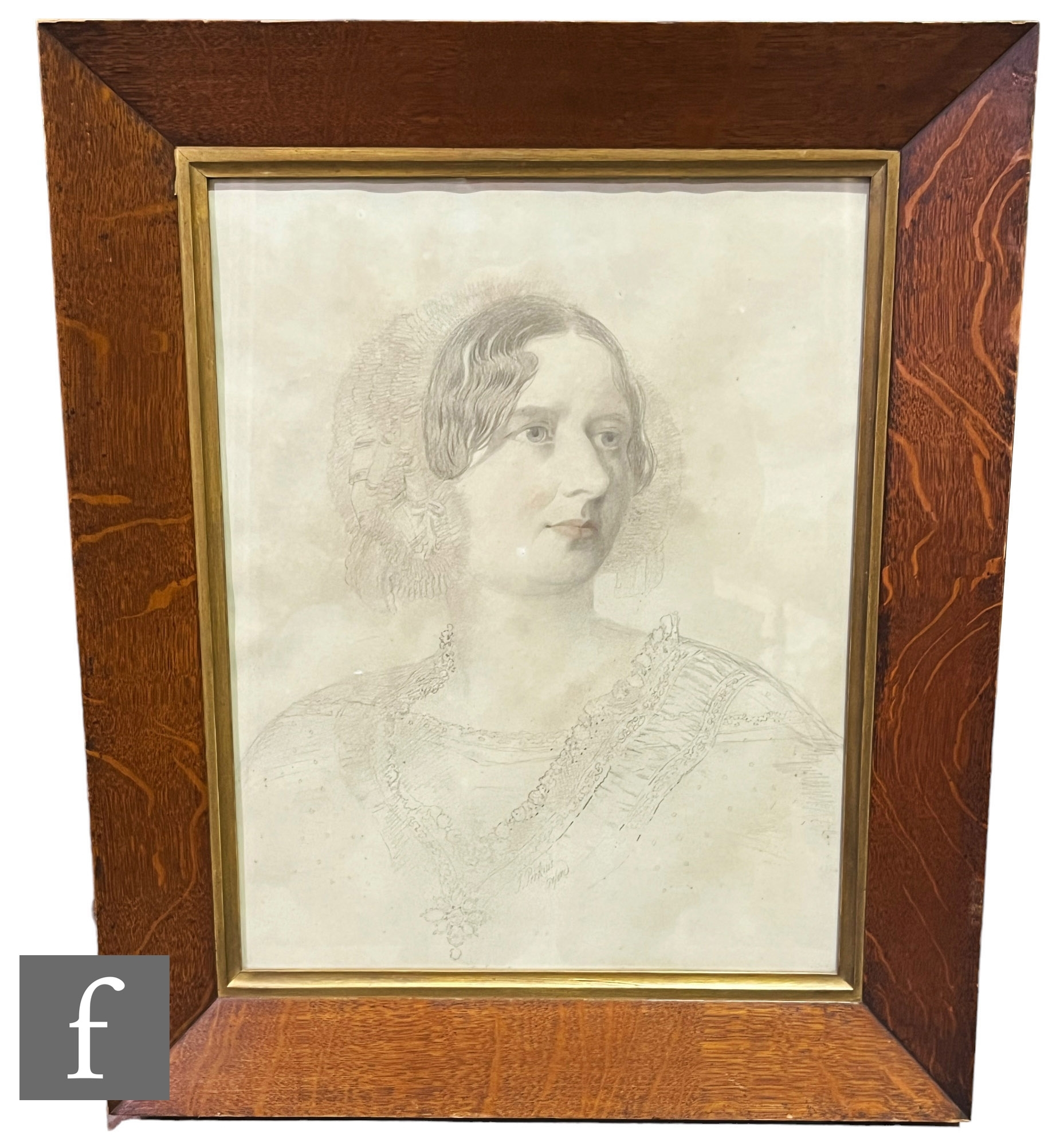 John Arthur Perkins | Portrait of The Hon. Mrs. Arthur Percival | MutualArt