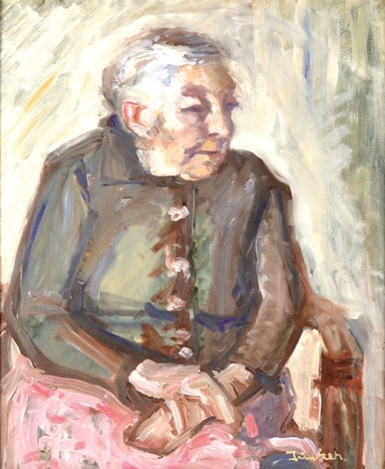 Hermann Junker | - Öl a. | MutualArt