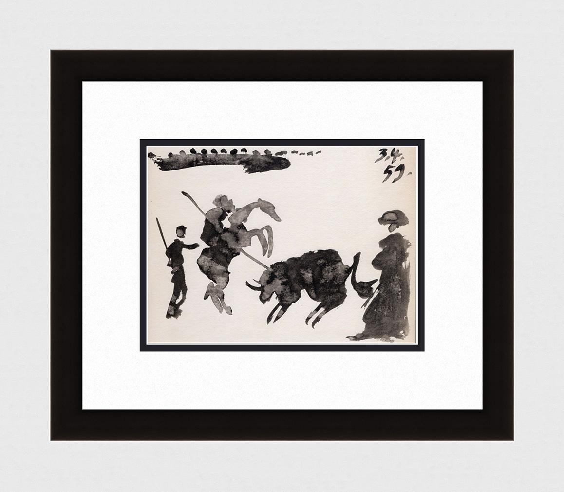 Pablo Picasso | The Bullfight (1961) | MutualArt