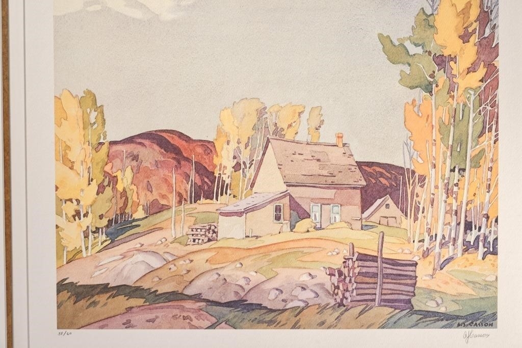 Alfred Joseph Casson | Limited edition print. Near Nobel | MutualArt