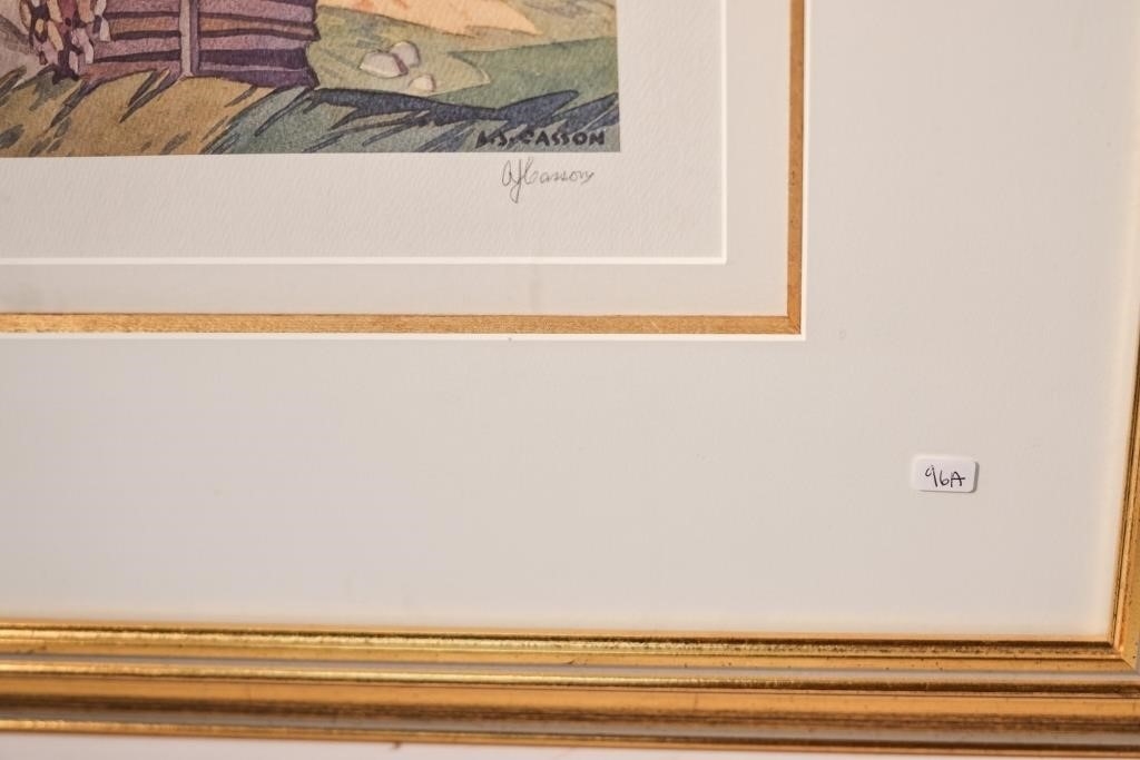Alfred Joseph Casson | Limited edition print. Near Nobel | MutualArt