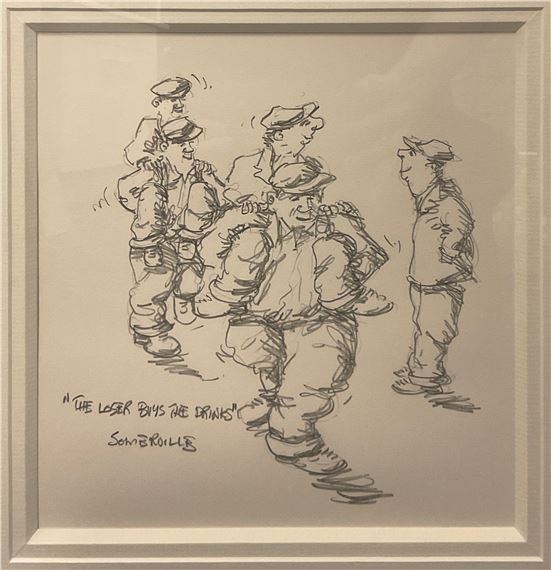 George Somerville | George Somerville, ‘The Loser Buys the Drinks ...