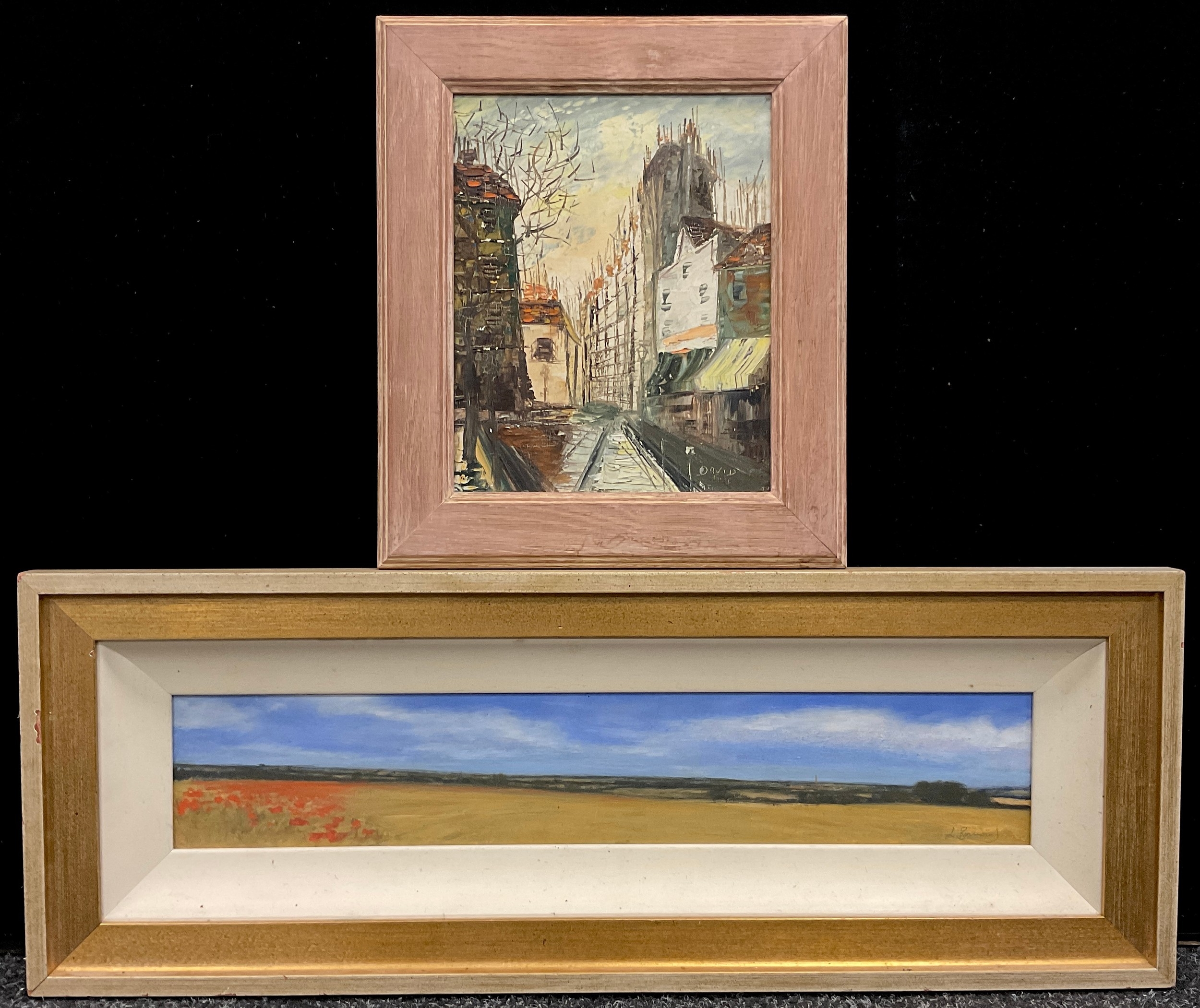 David Stansky | ‘Parisian Street scene’ (1972) | MutualArt