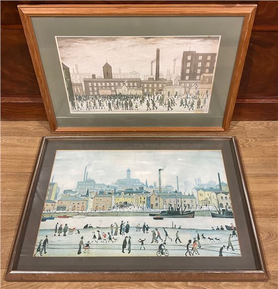 Laurence Stephen Lowry | Shipping, Sunderland (1962) | MutualArt