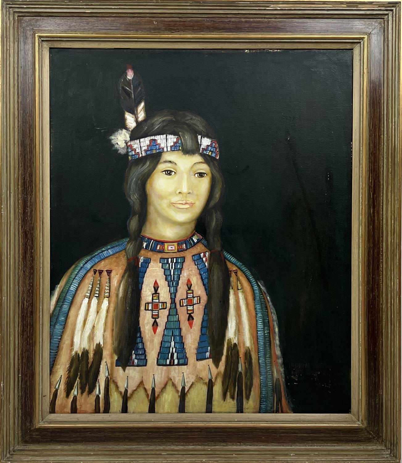 John Sundance King | Indian girl (1969) | MutualArt