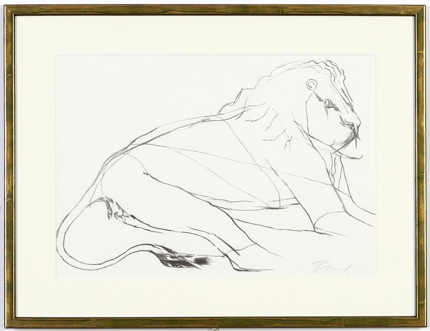 Elisabeth Frink | Lion | MutualArt
