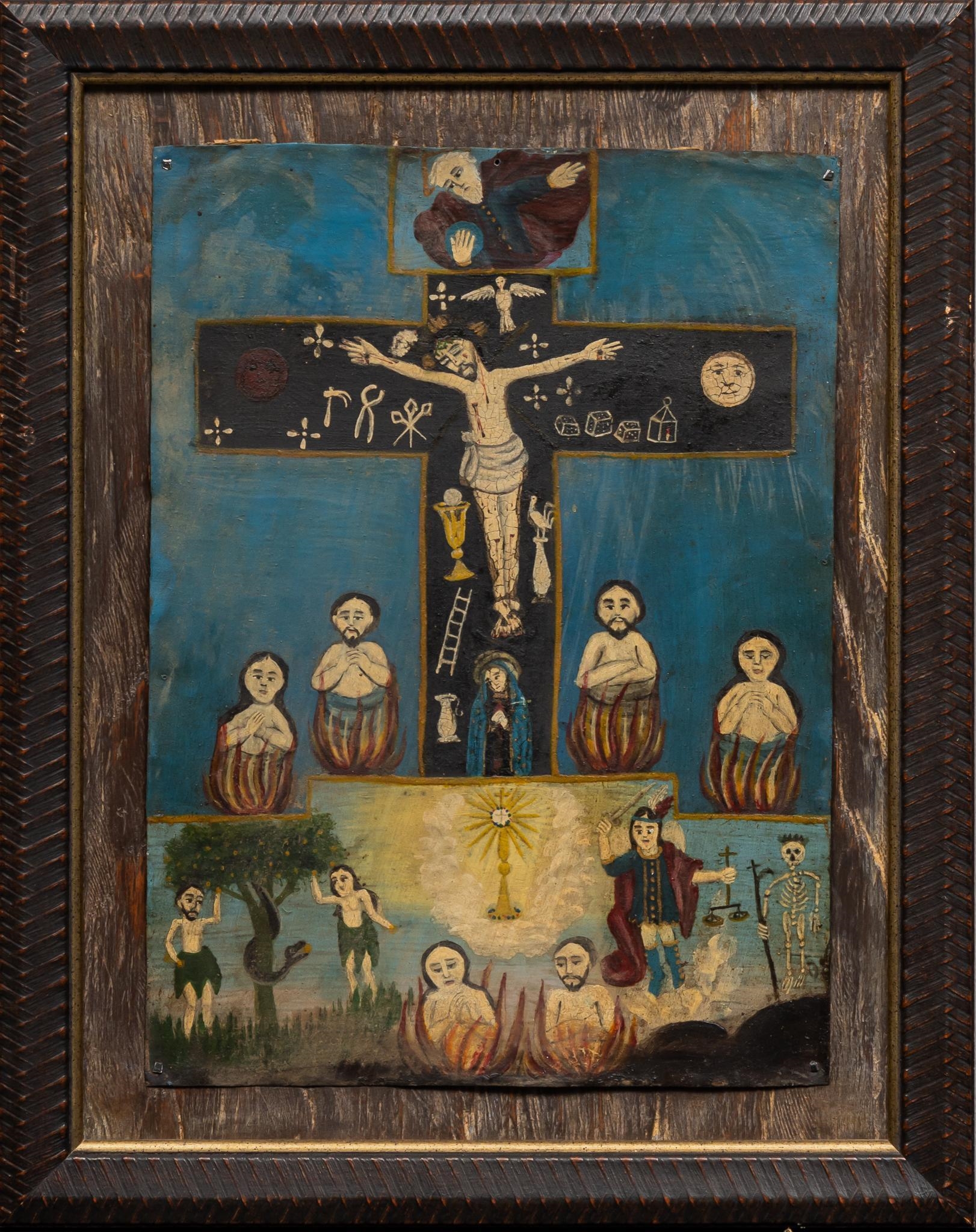 Mexican School, 19th Century | Crus De Animas (19) | MutualArt