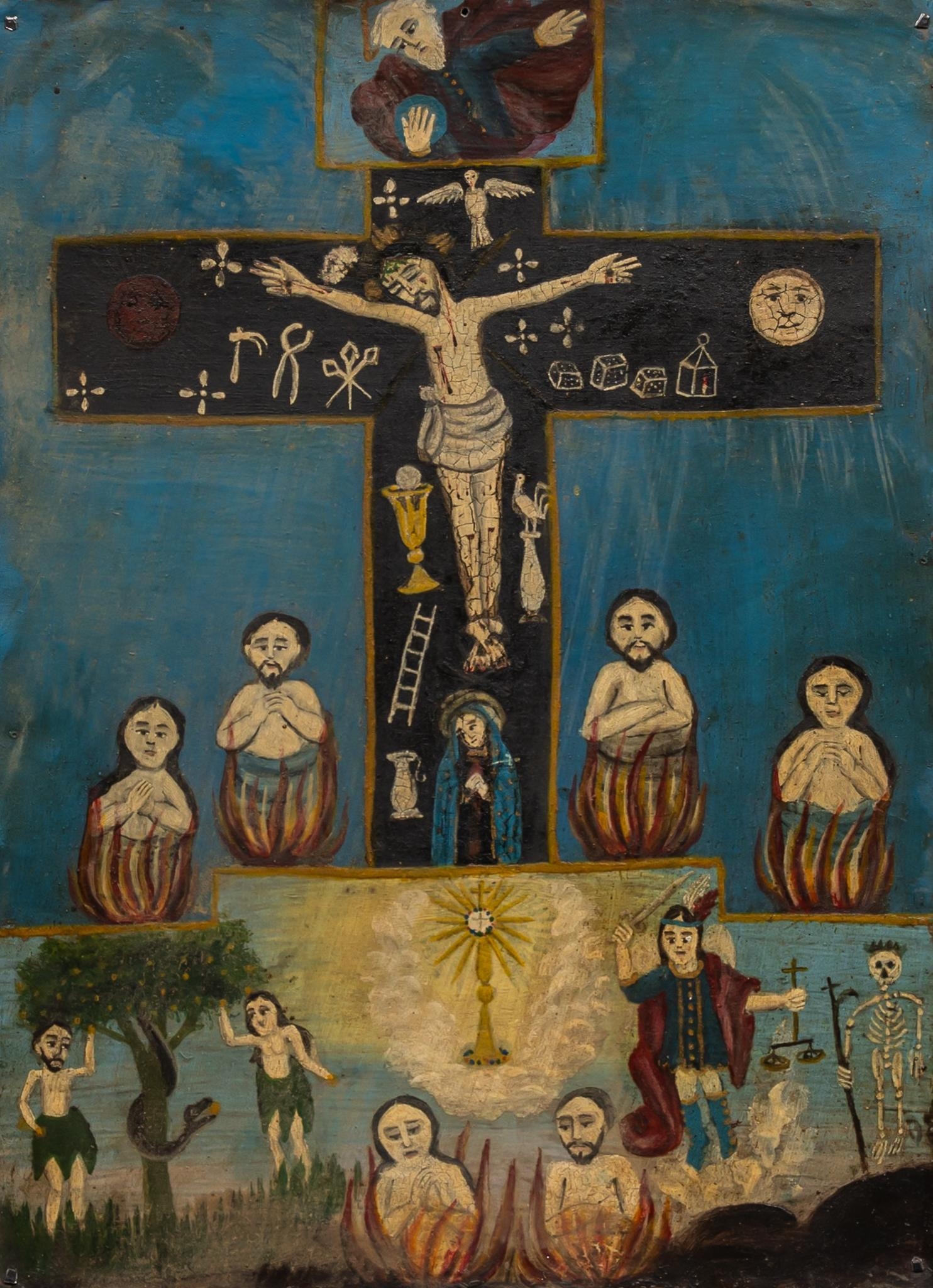 Mexican School, 19th Century | Crus De Animas (19) | MutualArt