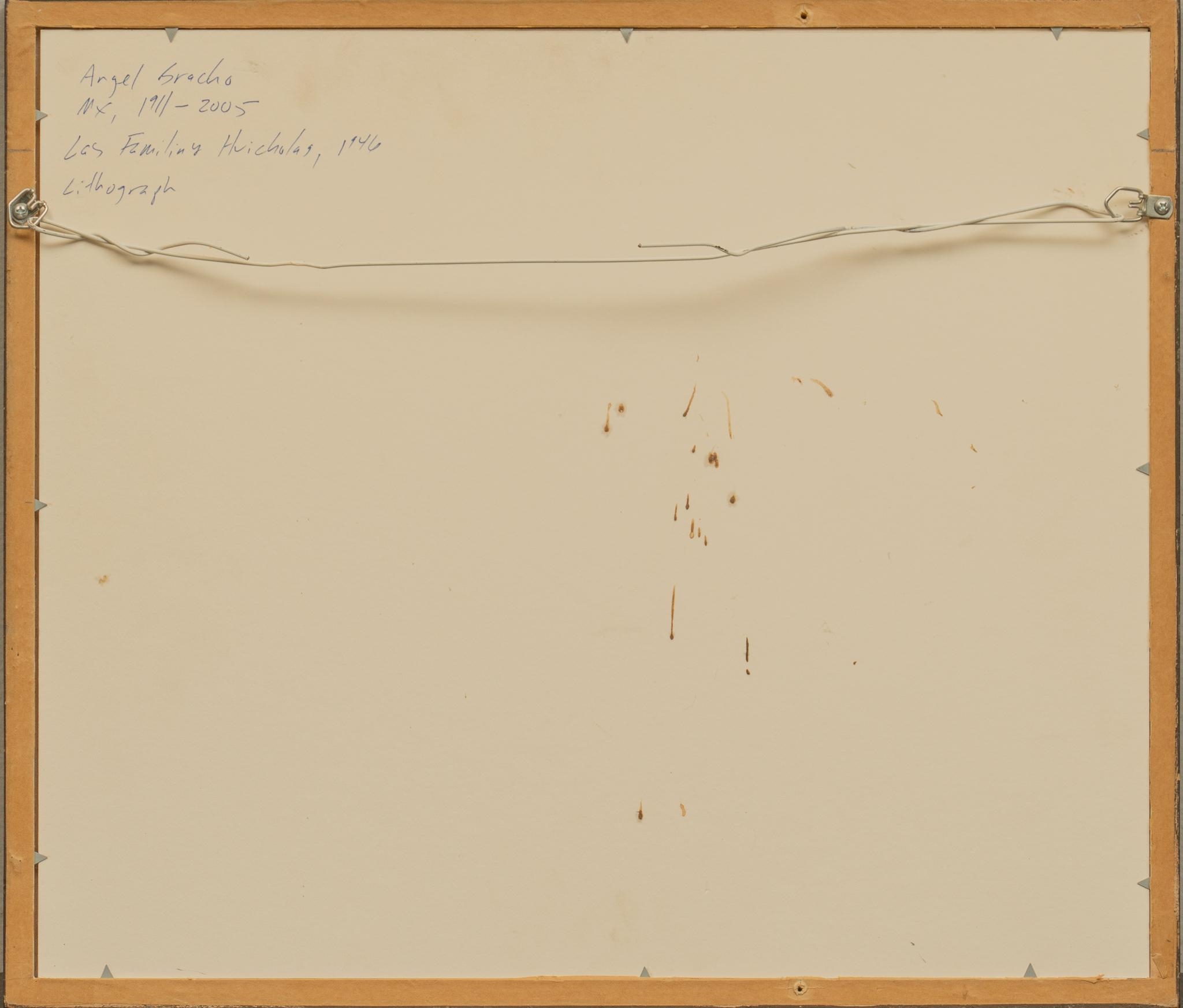 Ángel Bracho | Las Familias Huicholas (1946) | MutualArt