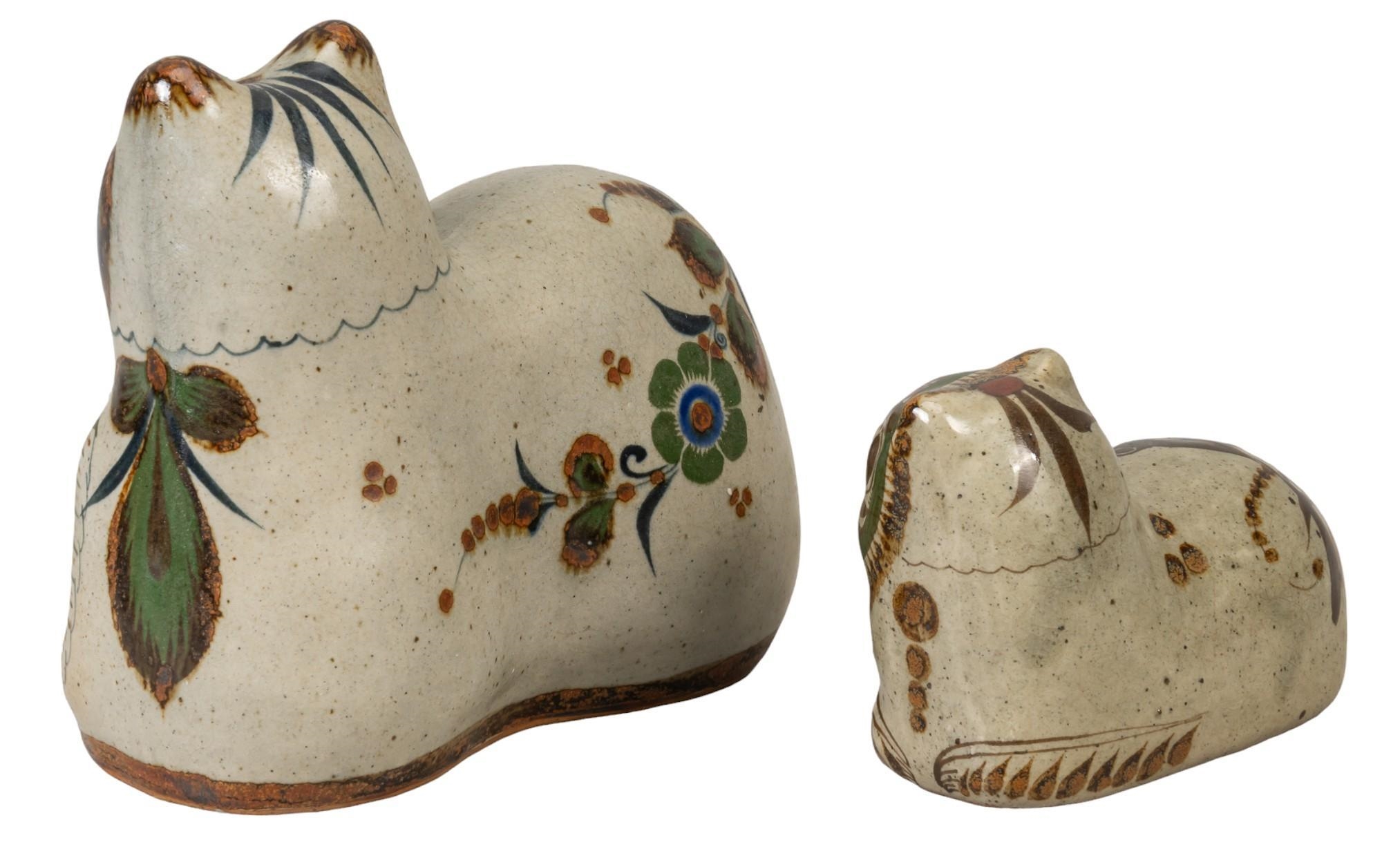 Jorge Wilmot | Pair of Ceramic Cats | MutualArt