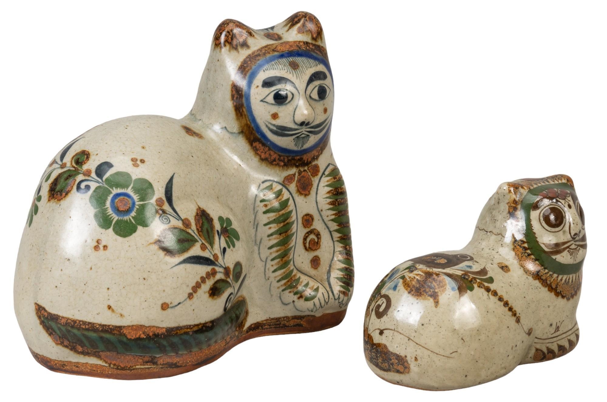 Jorge Wilmot | Pair of Ceramic Cats | MutualArt