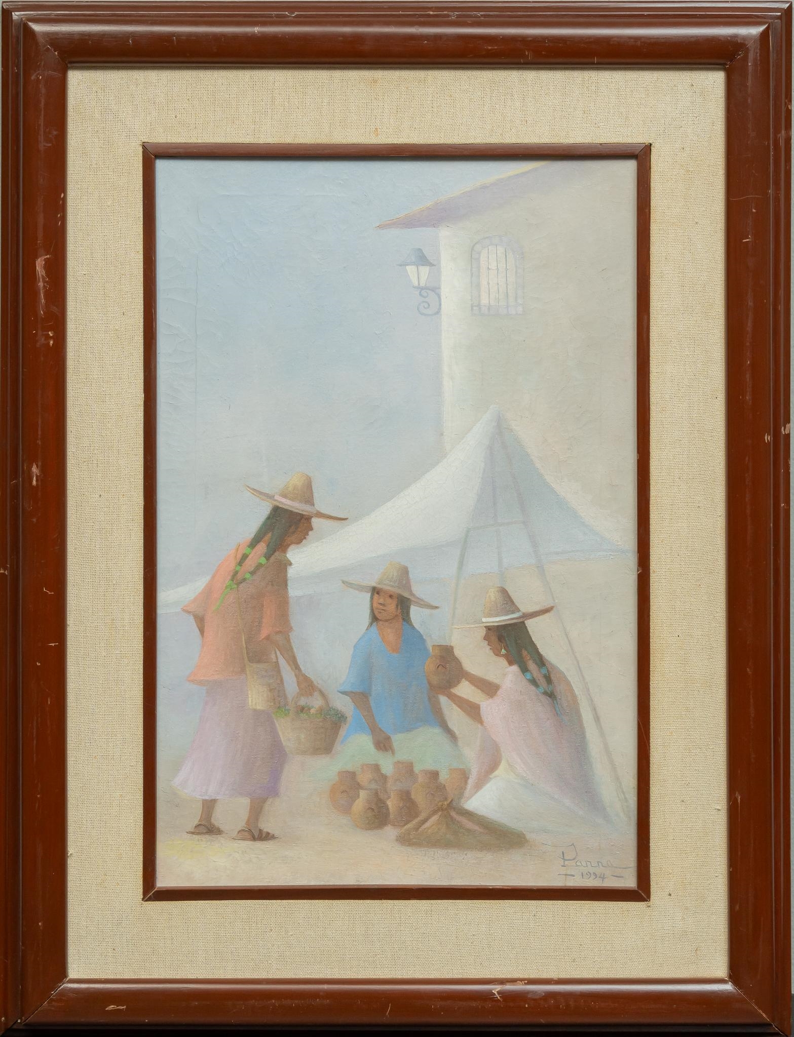 Antonio Vasquez Parra | Market Scene | MutualArt