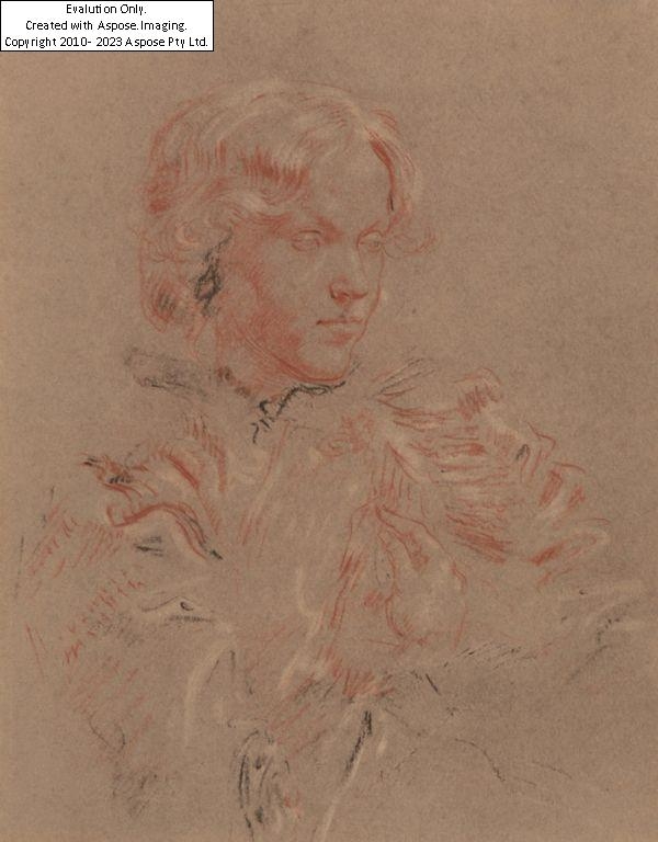 Augustus Edwin John | Study of a Girl | MutualArt