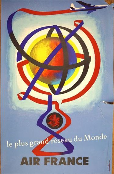 Jacques Nathan-Garamond | Affiches Air France (Circa 1959) | MutualArt