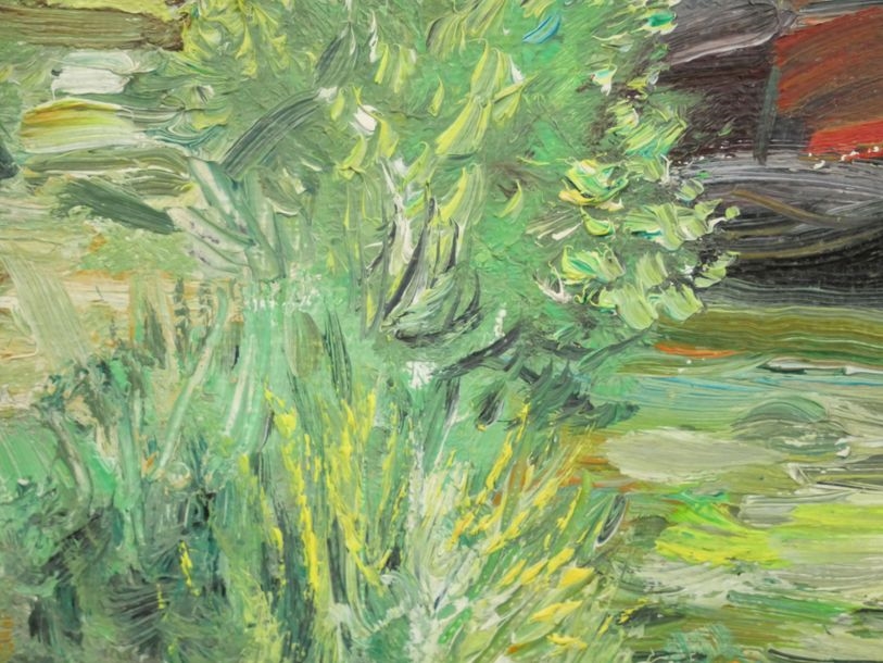 Alexis Guy Korovine | The Seine at Saint-Mammès oil on canvas | MutualArt